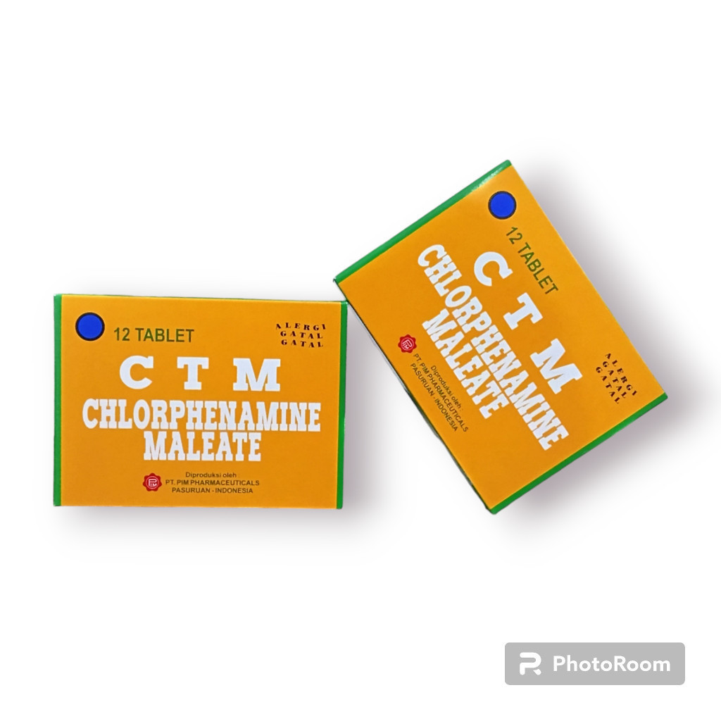 Jual CTM Chlorphenamine Maleate Pim Isi 12 Tablet | Shopee Indonesia
