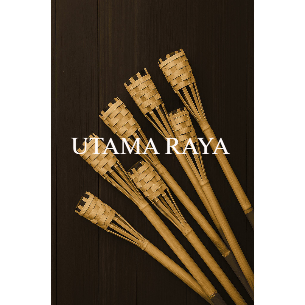 Jual Obor Bambu Hiasan Unik – Lampu Taman Estetik & Natural untuk Dekor ...