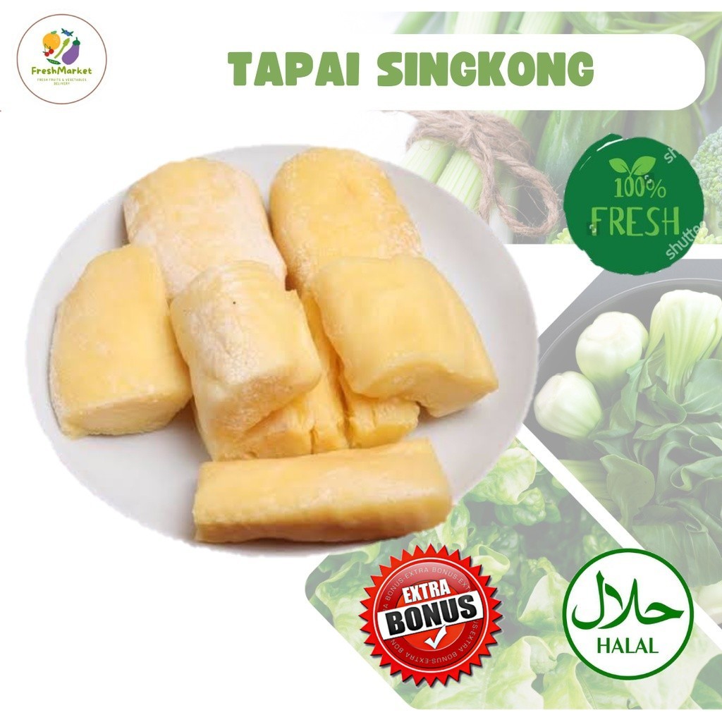 Jual Tape Tapai Singkong Mentega Manis Segar 1kg Sayurinstant | Shopee ...