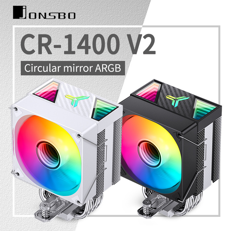 Jual Jonsbo CR 1400 V2 CPU Cooler ARGB Quiet Fan 4 Heat Pipes Air ...