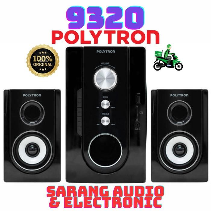 Jual Speaker Multimedia POLYTRON PMA 9320 PMA9320 Original Bluetooth ...