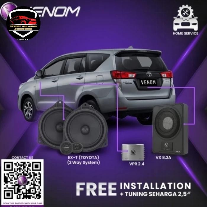Jual Paket Audio Venom Mobil Toyota Inova Reborn Gold Series - FREE ...