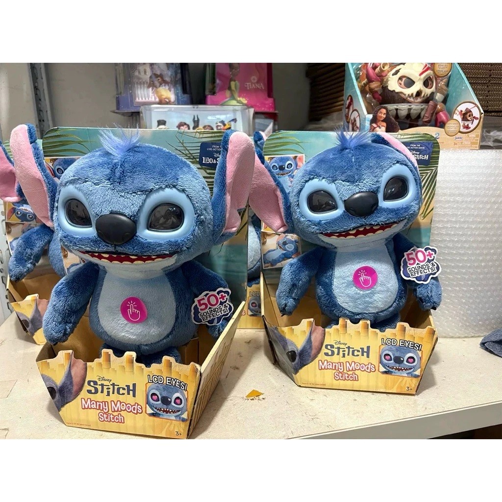 Jual Disney Stitch Many Moods 14-inch Interactive Plush, 50+ Sounds ...