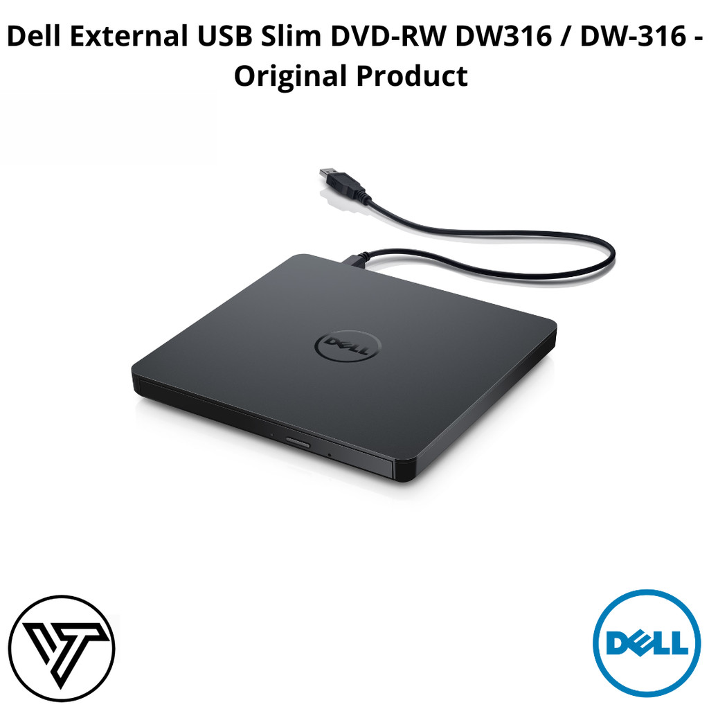Jual Dell External USB Slim DVD-RW DW316 / DW-316 - Original Product ...