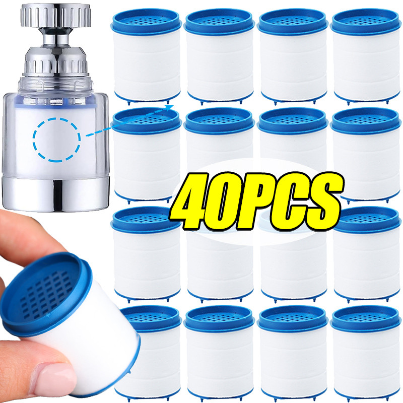 Jual 40/10Pcs Water Purifier Filter Elements Sink Faucet Tap Rust ...