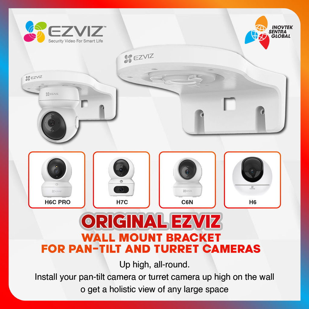 Jual Ezviz Wall Mount Bracket Mounting for Ezviz C6N H6C H7C H6 TY1 ...