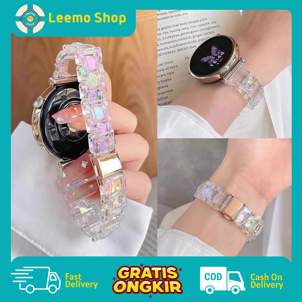Jual Tali Strap Smartwatch Rantai Resin Premium Strap Garmin Forerunner ...