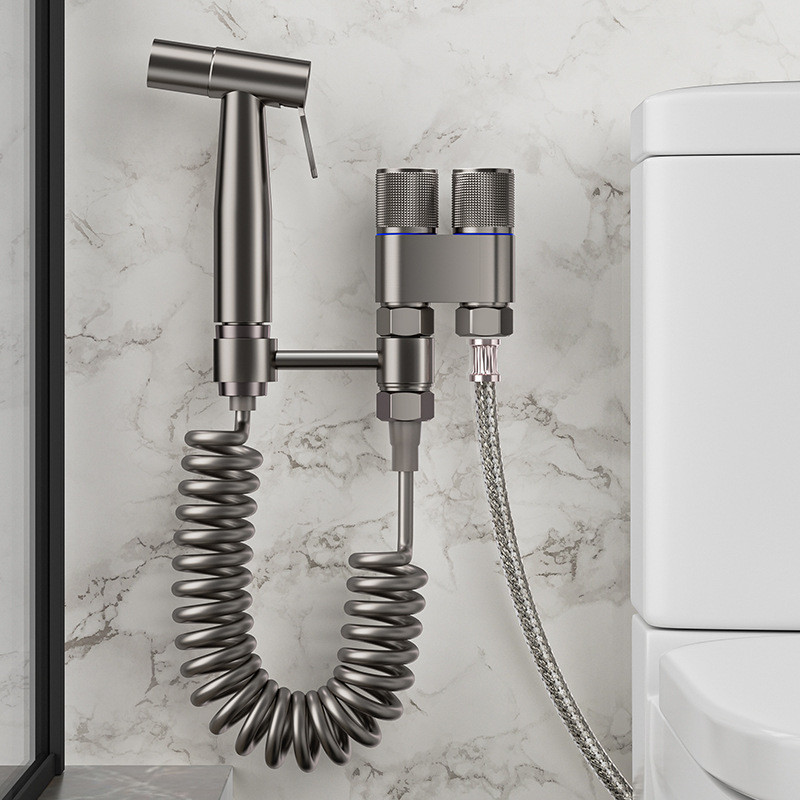 Jual Handheld Toilet Bidet Faucet Sprayer Stainless Steel Bathroom ...