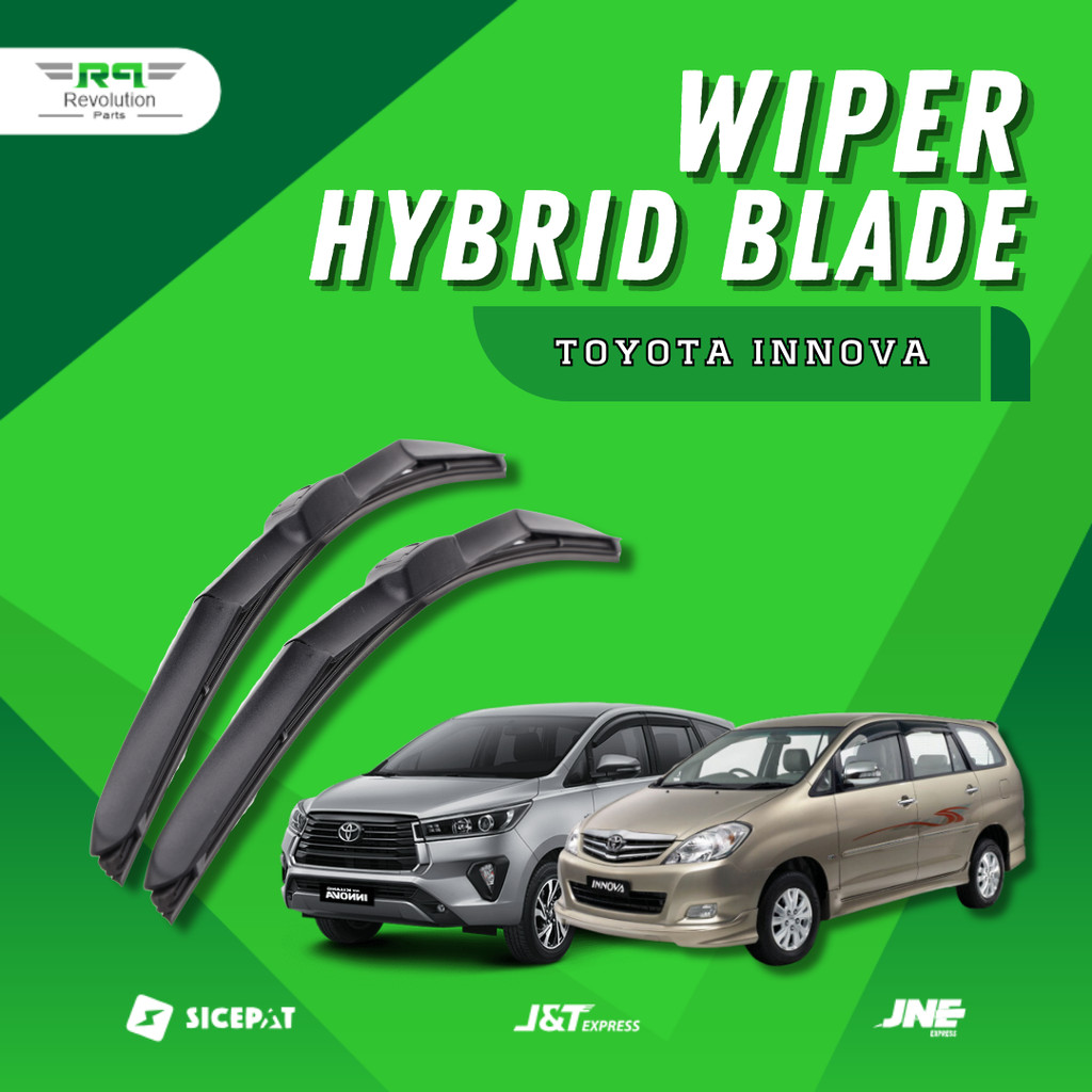 Jual Wiper Hybrid Blade Toyota Kijang Innova / All New Innova / Reborn ...