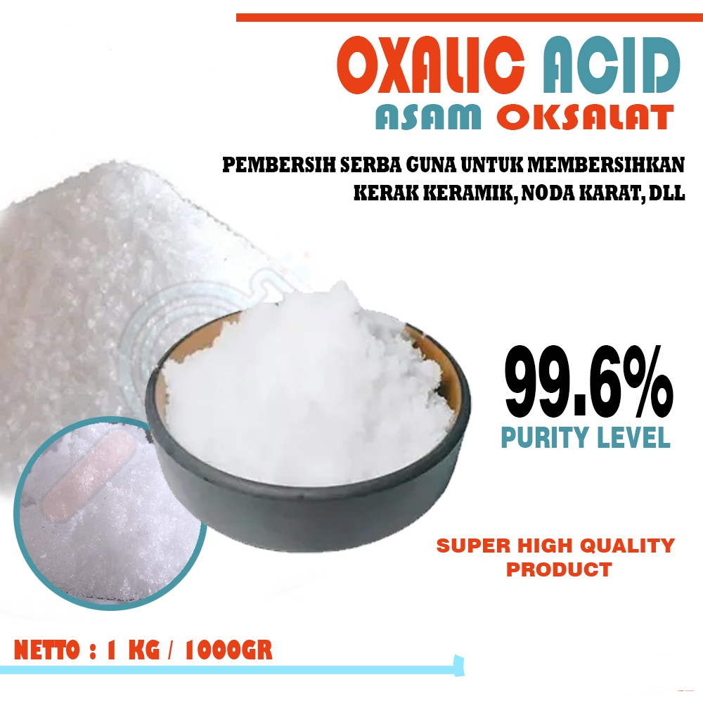 Jual OXALIC / OKSALAT / OSASIR / ACID PEMBERSIH KERAK - 1 KG ...