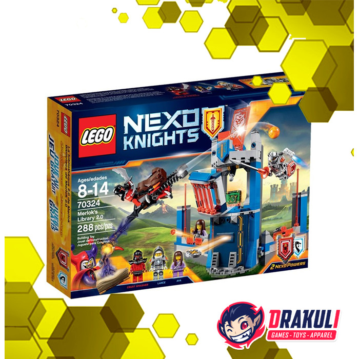 Jual Toys LEGO Nexo Knights Merlok's Library 2.0 70324 | Shopee Indonesia