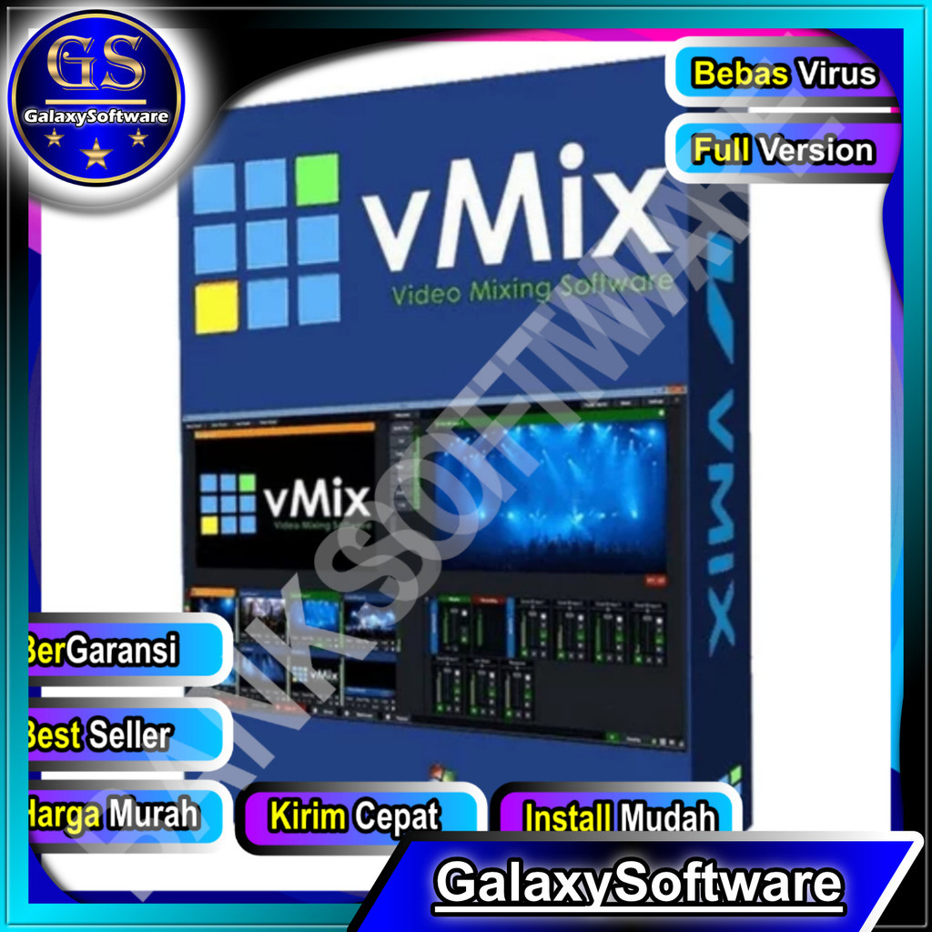 Jual vMix Pro v26 2023 LifeTime Full Version - GalaxySoftware | Shopee ...