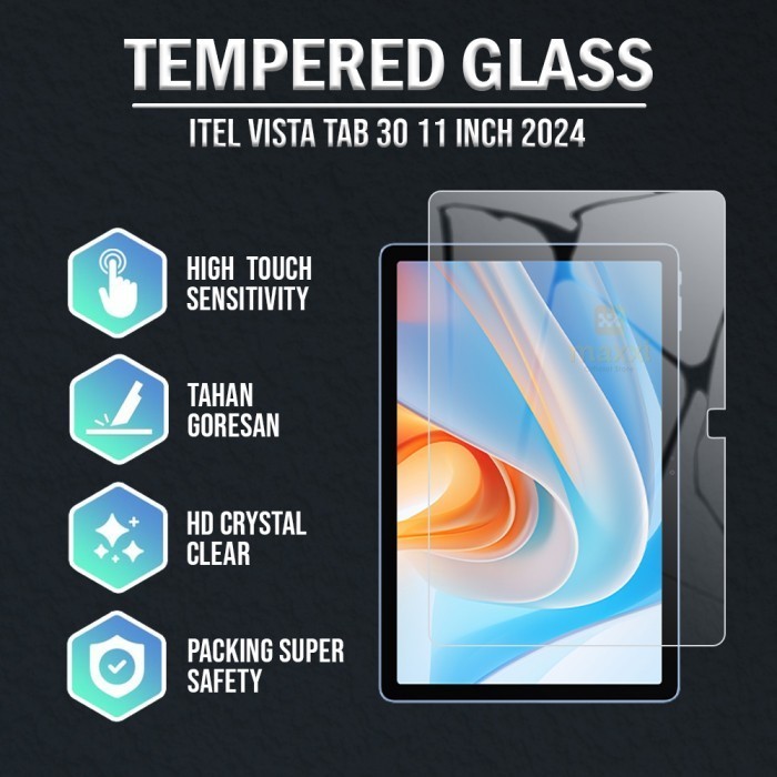 Jual Itel VistaTab 30 11" 2024 Vista Tab Tempered Glass TG Pelindung ...