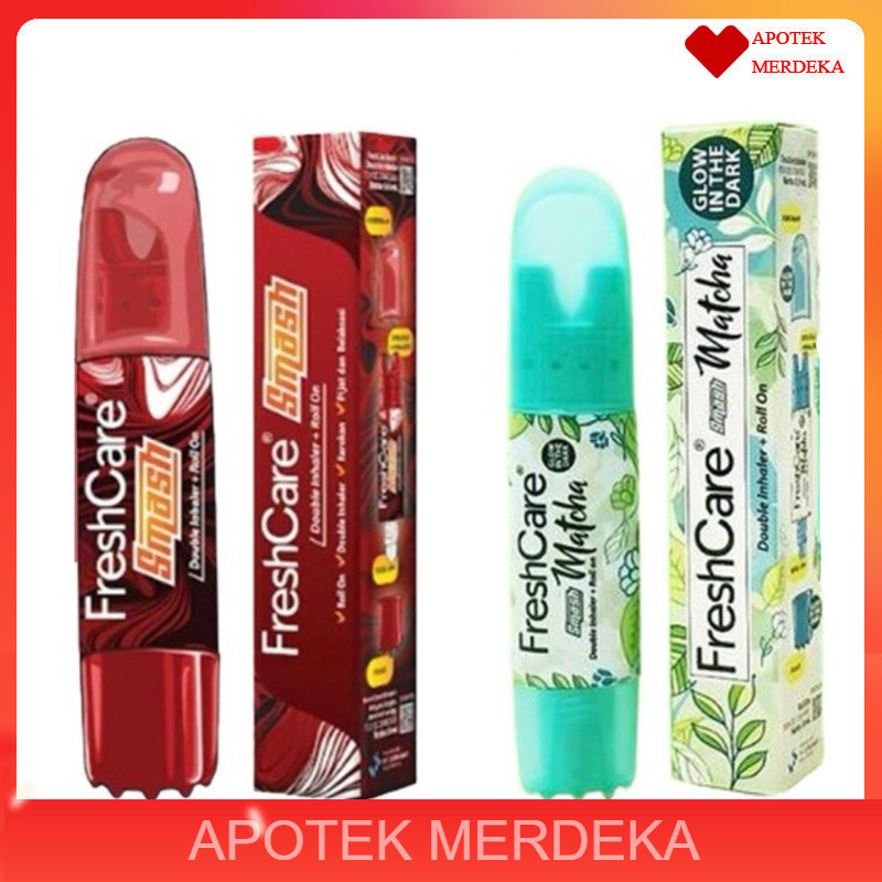 Jual Freshcare Smash aromaterapi inhaler pijit minyak roll on / FRESH ...