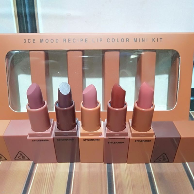 Jual 3CE Mood Stylenanda // Lipstik Mini (1bok) | Shopee Indonesia
