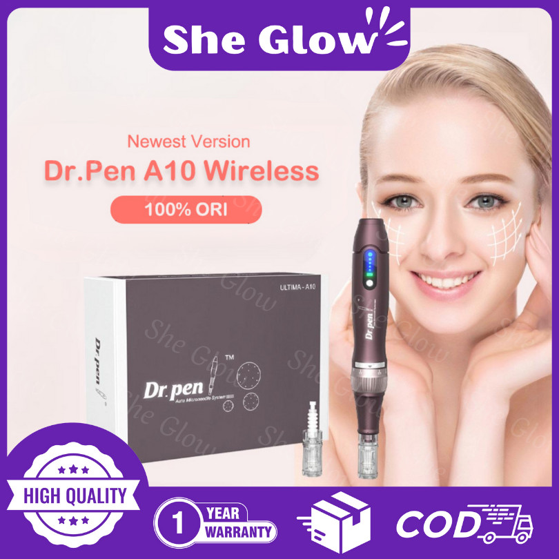 Jual She Glow (GARANSI 1 TAHUN) Newest Dr.Pen A10 Wireless Nano-Needle ...