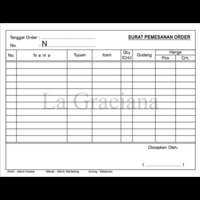 Jual cetak Nota + kop surat | Shopee Indonesia