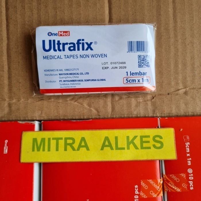 Jual Ultrafix 5cm x 1m OneMed. Ultra fix 5 x 1 cm One Med. Ultrafix 5 ...