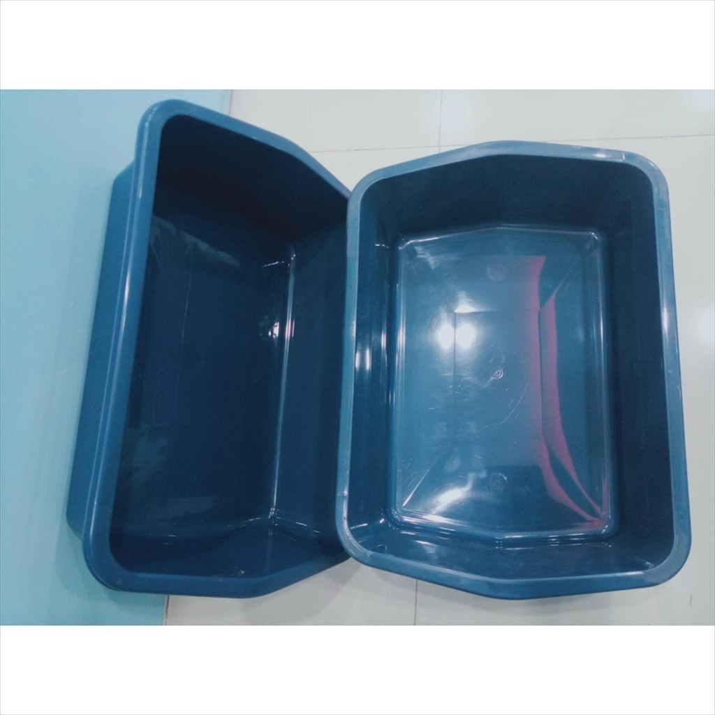 Jual BAK PASIR BIRU UKURAN L (16 X11) / CAT LITTER / BAK PASIR KUCING ...