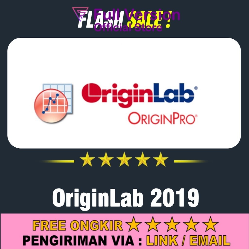 Jual Software OriginLab 2019b OriginPro Origin Full Version Terbaru Premium PRO | Shopee Indonesia