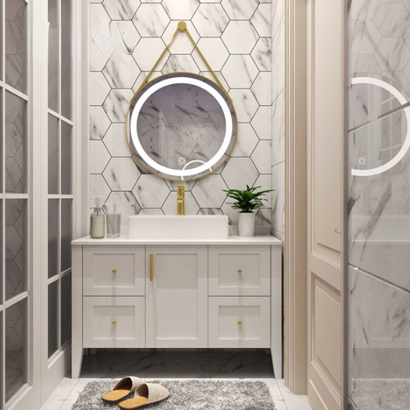 Jual bathroom vanity Bathroom Cabinet With Sink | Shopee Indonesia