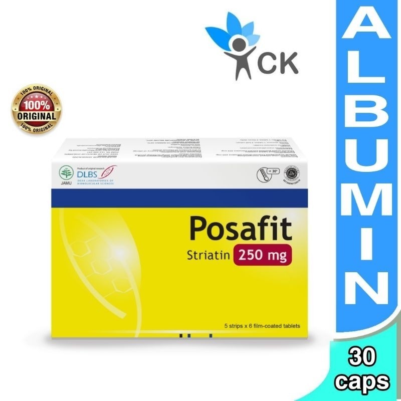 Jual POSAFIT BOX ISI 30 suplemen albumin | Shopee Indonesia