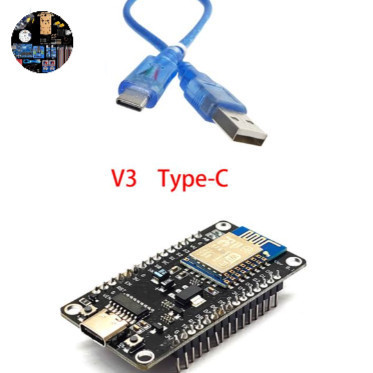 Jual SM99 NEW SET USB TYPE-C + module NodeMCU V3 CH340 wemos D1 mini ...