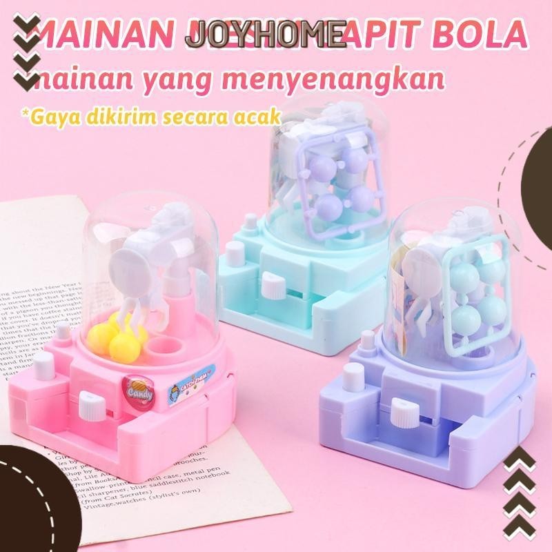 Jual [JOY]Mainan Anak Mesin Pencapit Bola Mini - Game Claw Machine ...