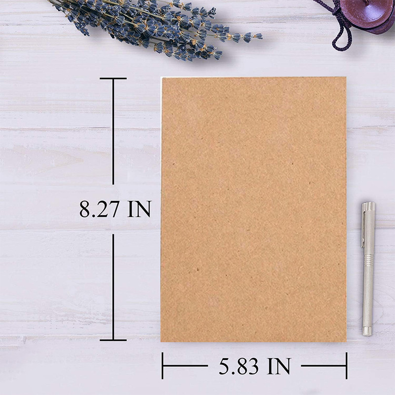 Jual 50/100/200pcs 21×14.8cm/8.2×5.8 in Kraft Paper Card paper, DIY ...
