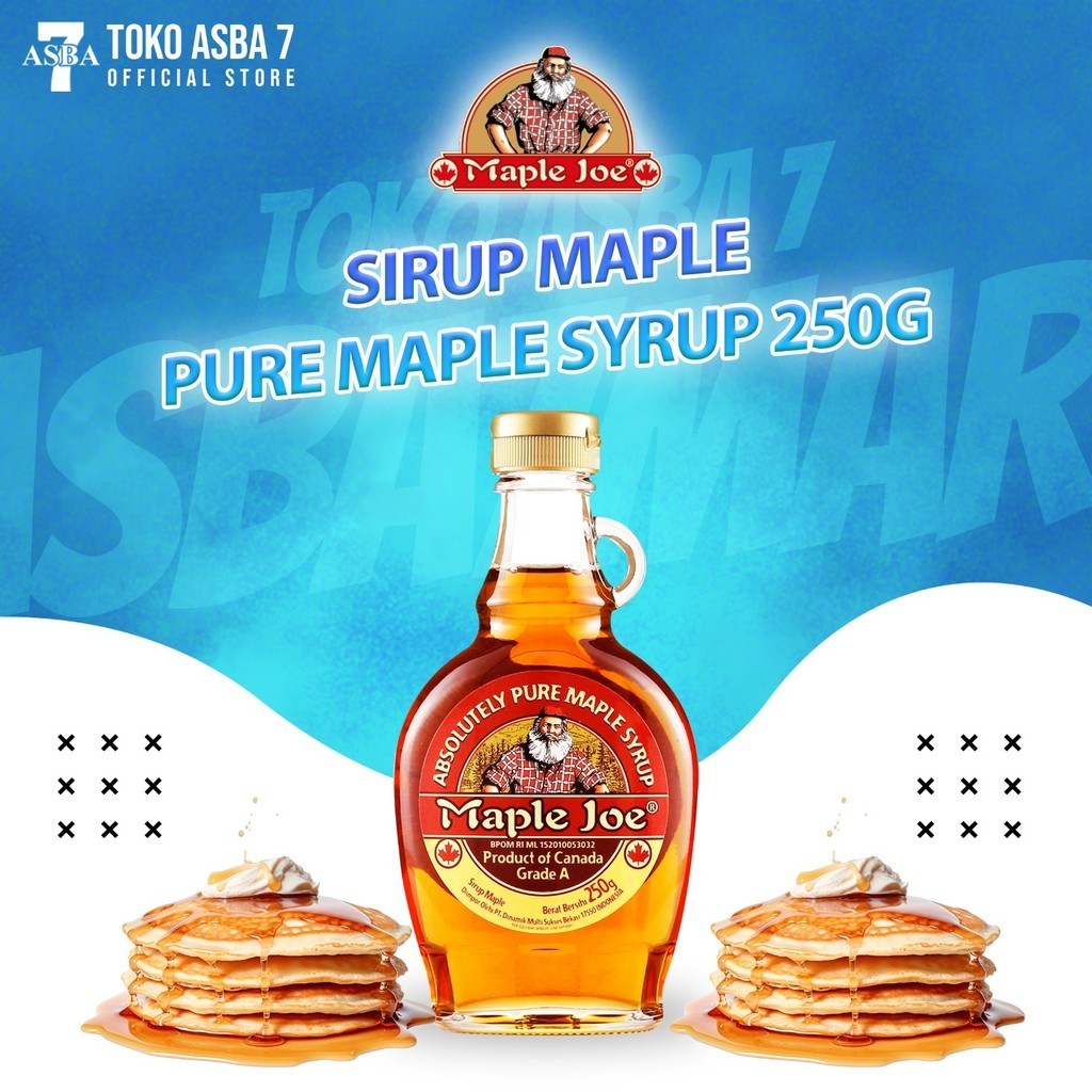 Jual MAPLE JOE SIRUP MAPLE 250GR | Shopee Indonesia