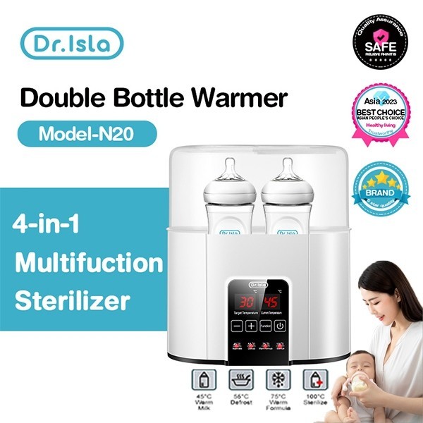 Jual DR.ISLA Sterilizer Botol Bayi Bottle Warmer 200ml Baby Safe Sterilizer Dot Bayi Botol Susu ...