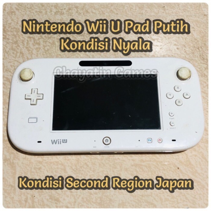 Jual Jual Mesin Nintendo Wii U Pad / Wii U Pad Nyala ( Batangan ...