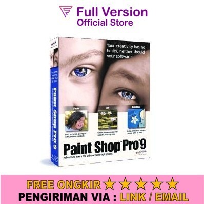 Jual Jasc Paint Shop Pro 9 - Aplikasi Desain Foto Grafis + Edit Foto Dengan Fitur Terlengkap ...
