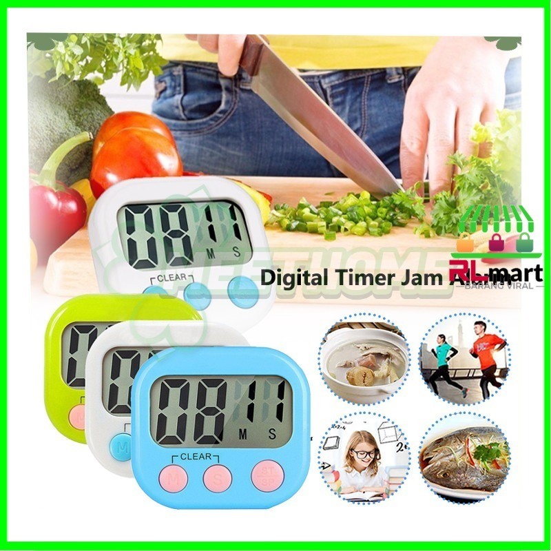 Jual Digital Kitchen Timer/Alarm Dapur Masak Clock/Timer Masak Dapur ...