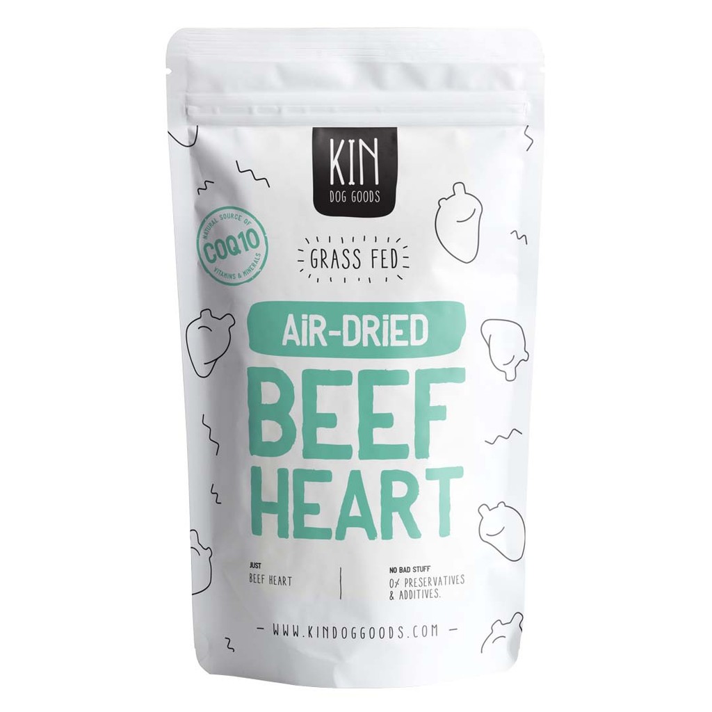 Jual Kin Dog Goods - Air-Dried Beef Heart | Shopee Indonesia