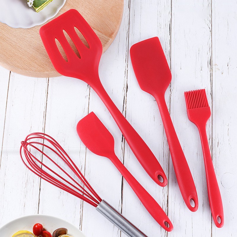 Jual Cocoo- Spatula Set Peralatan Masak Sutil Silikon Non Stick Cooking ...