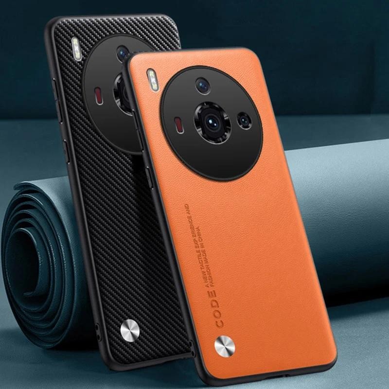 Jual Untuk ZTE Nubia Z50S Pro Z50 Ultra case Serat Karbon Kulit Silikon ...