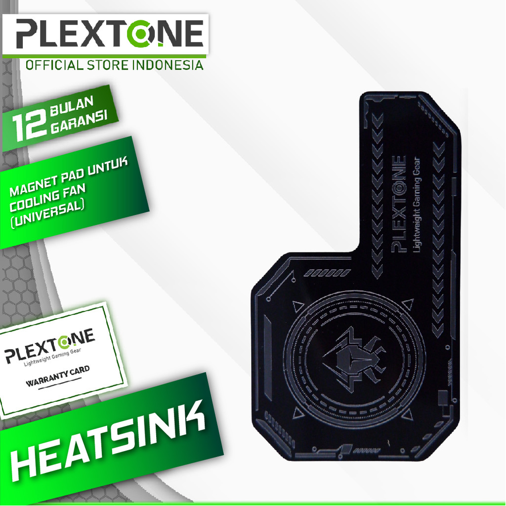 Jual Heatsink Plextone Magnetic Sticker Original Plextone | Shopee ...