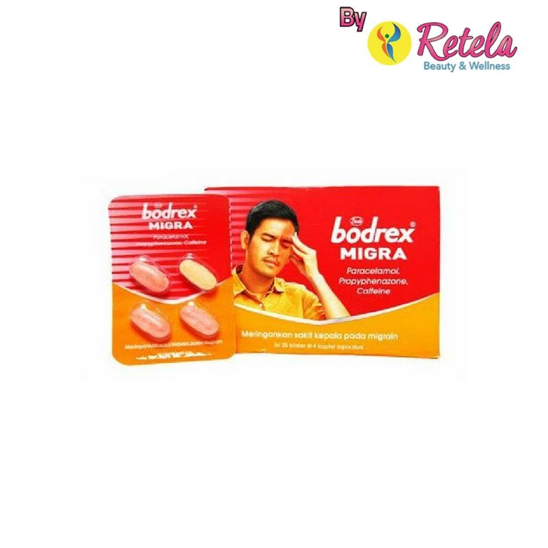 Jual BODREX MIGRA 1 STRIP ISI 4 TABLET | Shopee Indonesia