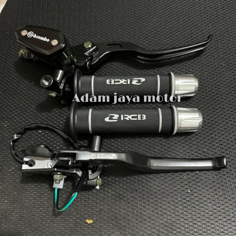Jual Paket Set 3in1 Master Rem Tabung Oval Kaca Original + Handgrip RCB ...