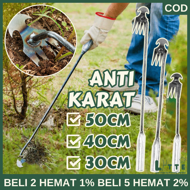 Jual LYTTE Alat Pencabut Rumput Liar Weeding Garu Harrow Manual ...
