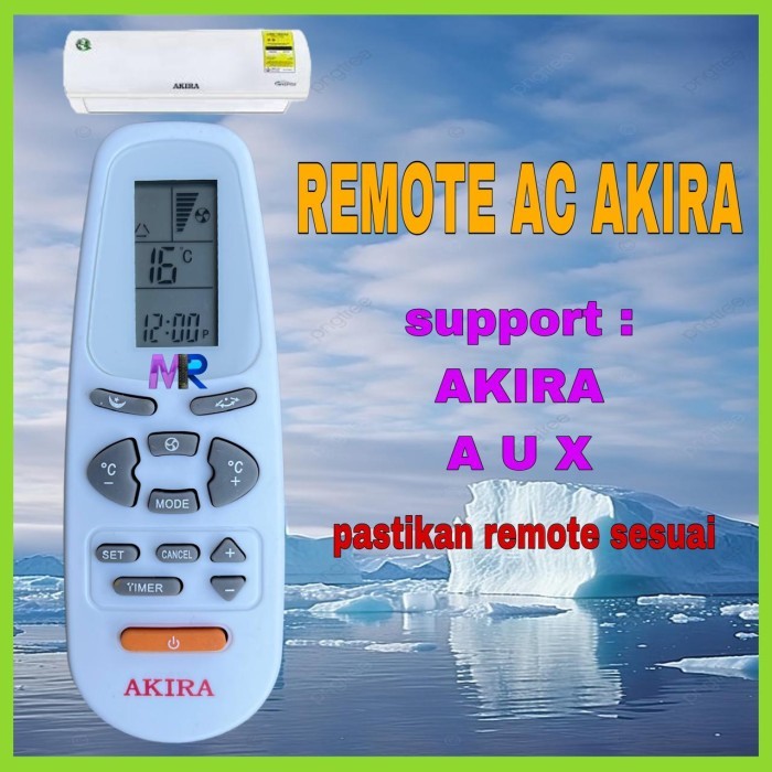 Jual ES99 REMOT REMOTE AC AKIRA / AC AUX / AC AKIRA - 1 PCS | Shopee ...