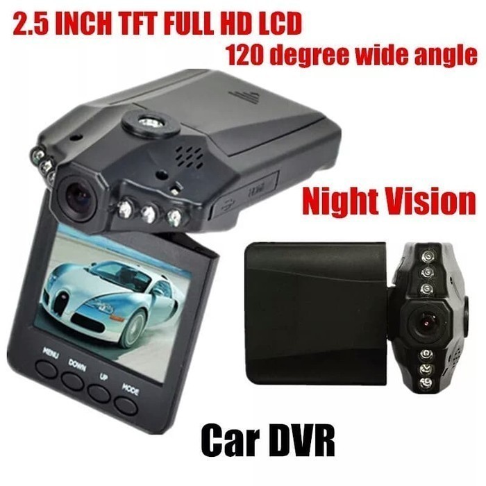 Jual Kamera HD mobil layar 2,5" TFT warna IR led car dvr | Shopee Indonesia