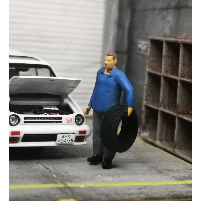 Jual LK99 Figure 1 64 Pria Mekanik Montir tipe 2 Diorama Diecast Hot ...