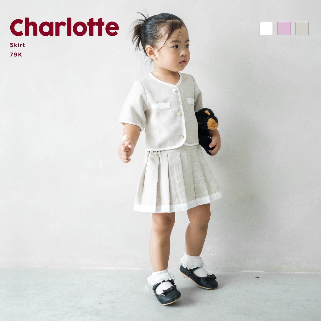 Jual Charlotte Skirt --- Wear Micha x With Ovisa x Ocha Wear | Bawahan ...