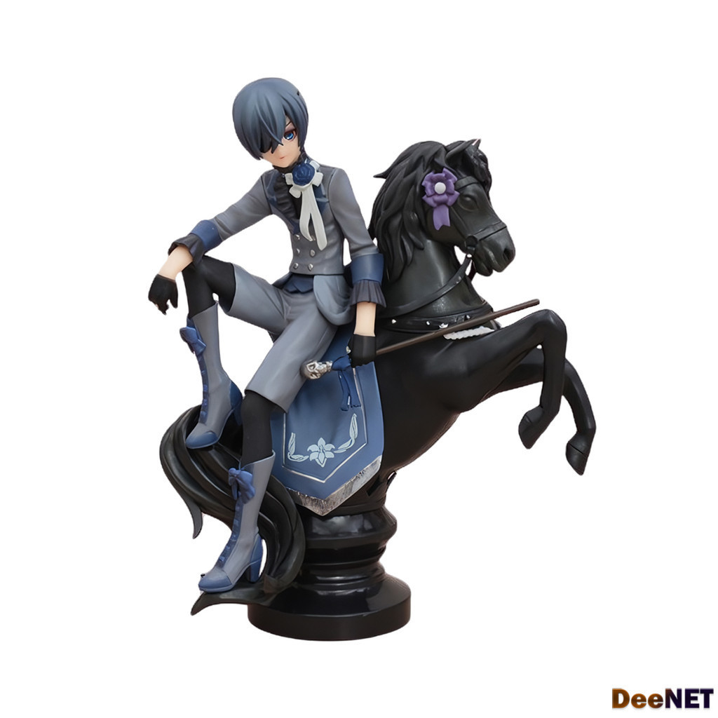 Jual Ciel Phantomhive sitting on a horse Kuroshitsuji 18cm Action ...