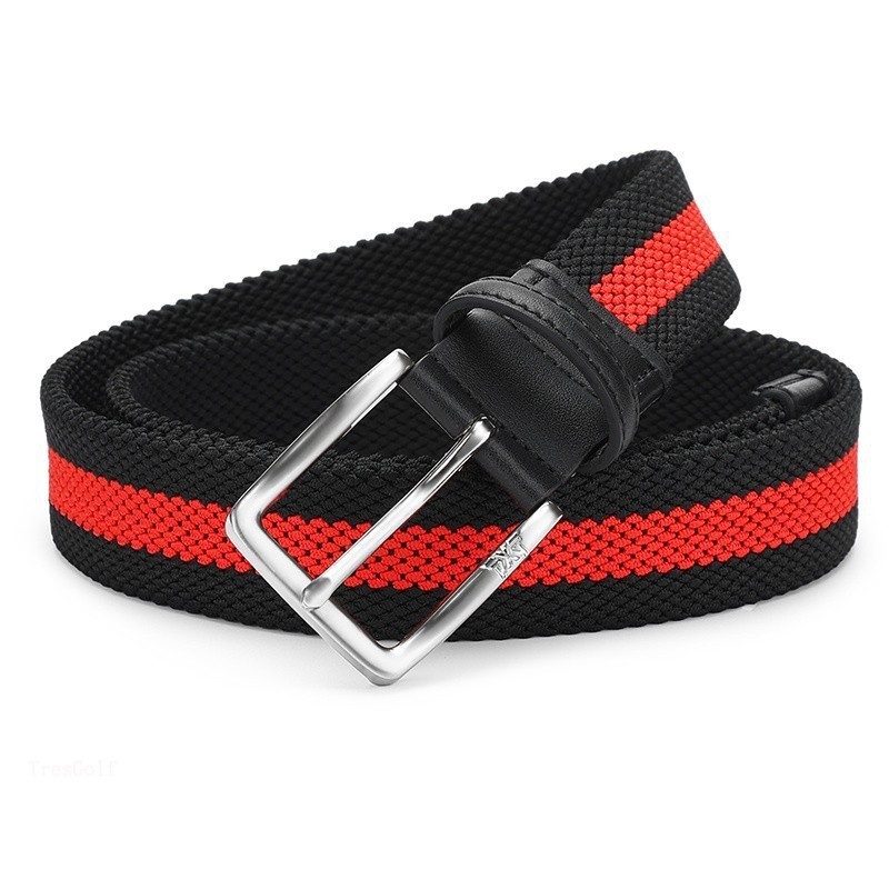 Jual P Golf belt woven elastic men's and women's sports fashion golf ...