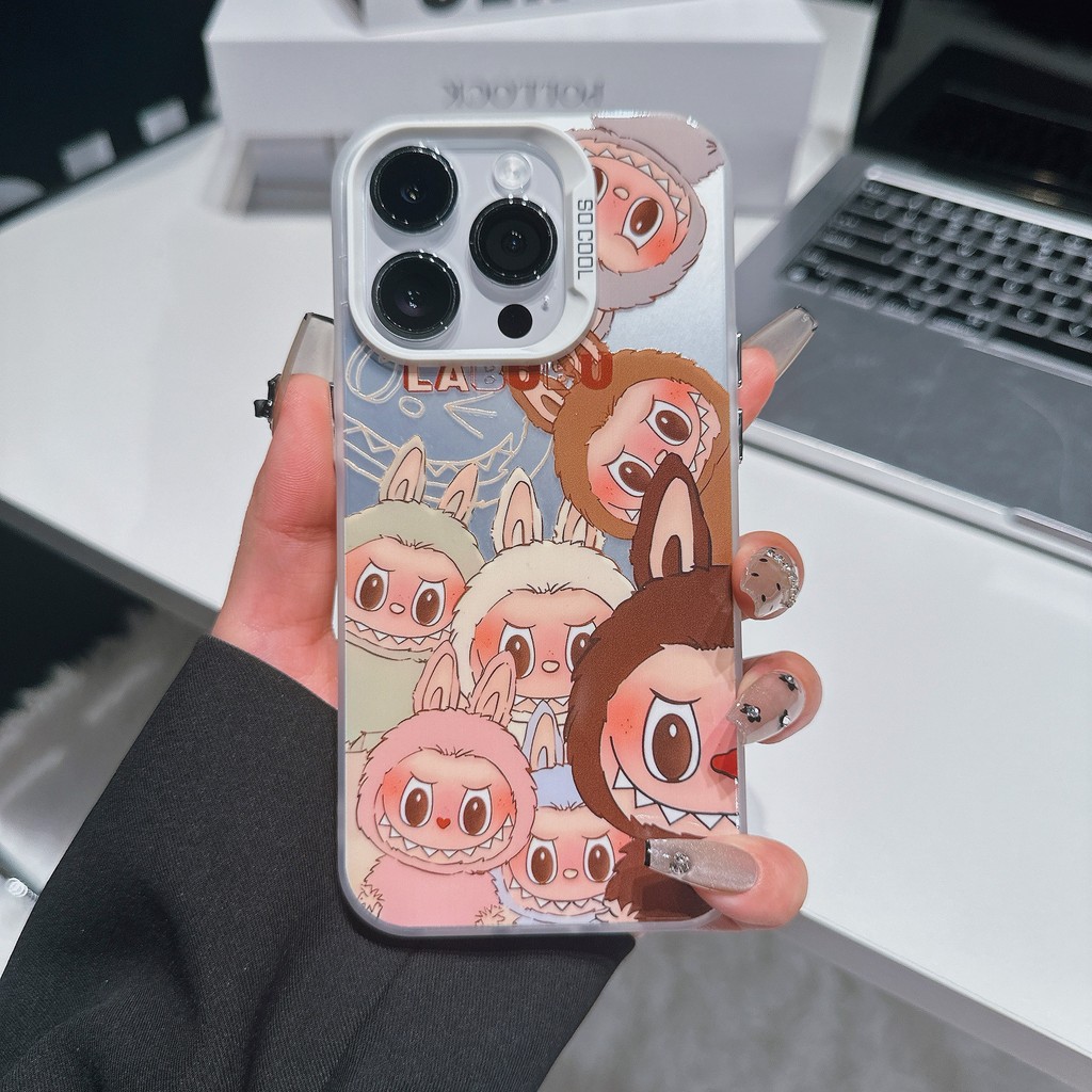 Jual casing labubu iPhone 11 12 15 14 13 PlusProMax 8 7Plus SE2 SE3 6 ...