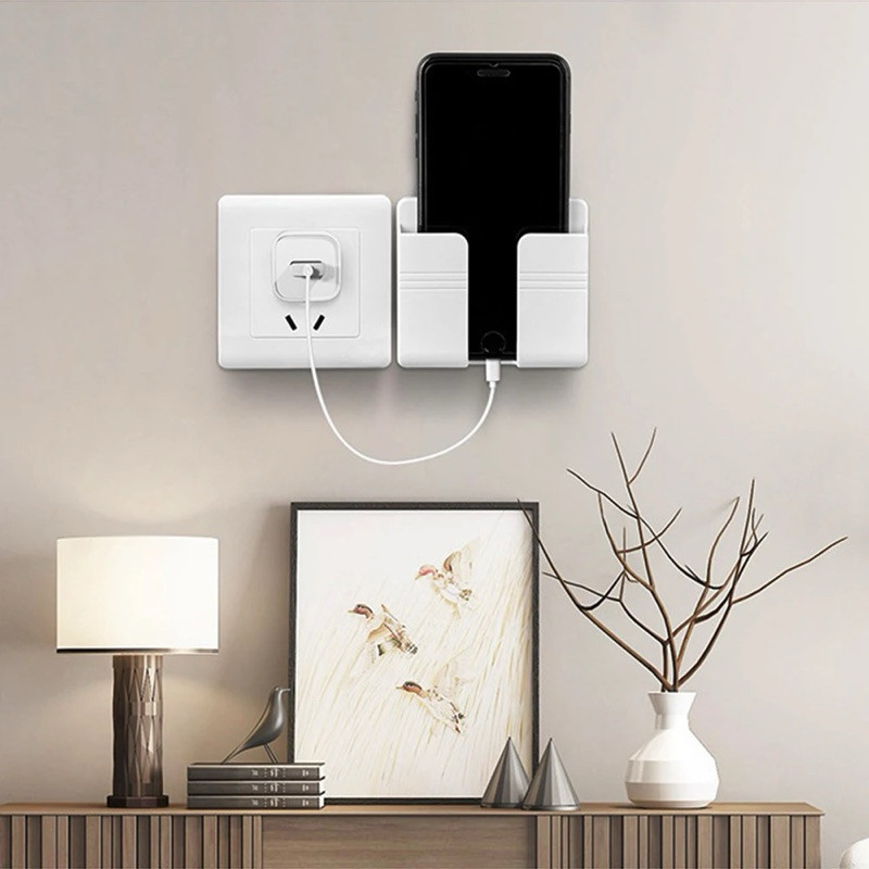 Jual Holder Tempel Dinding rak charger Standing Hp tempat Remote AC ...