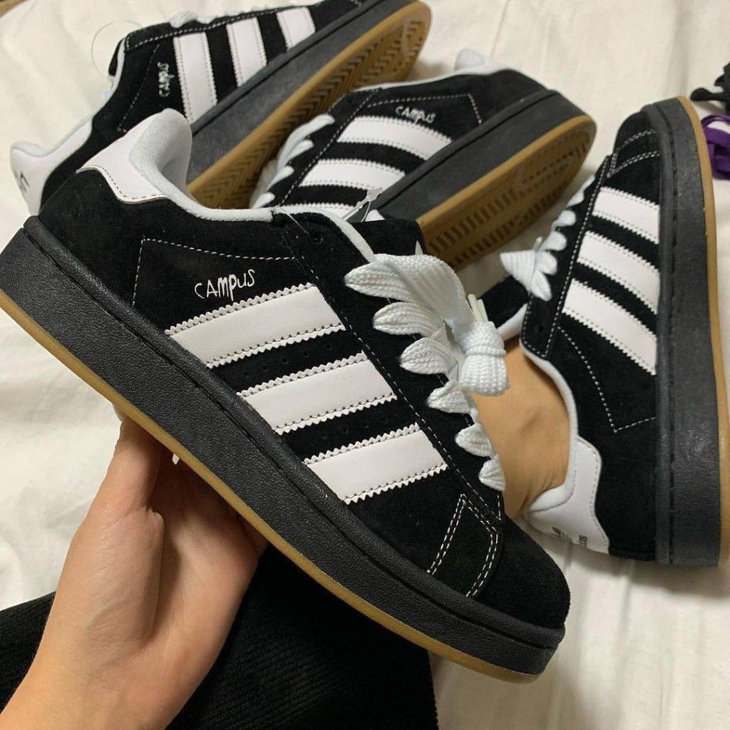 Jual adidas ORIGINALS Sepatu Campus 00s KORN Pria Hitam Putih Sneakers ...